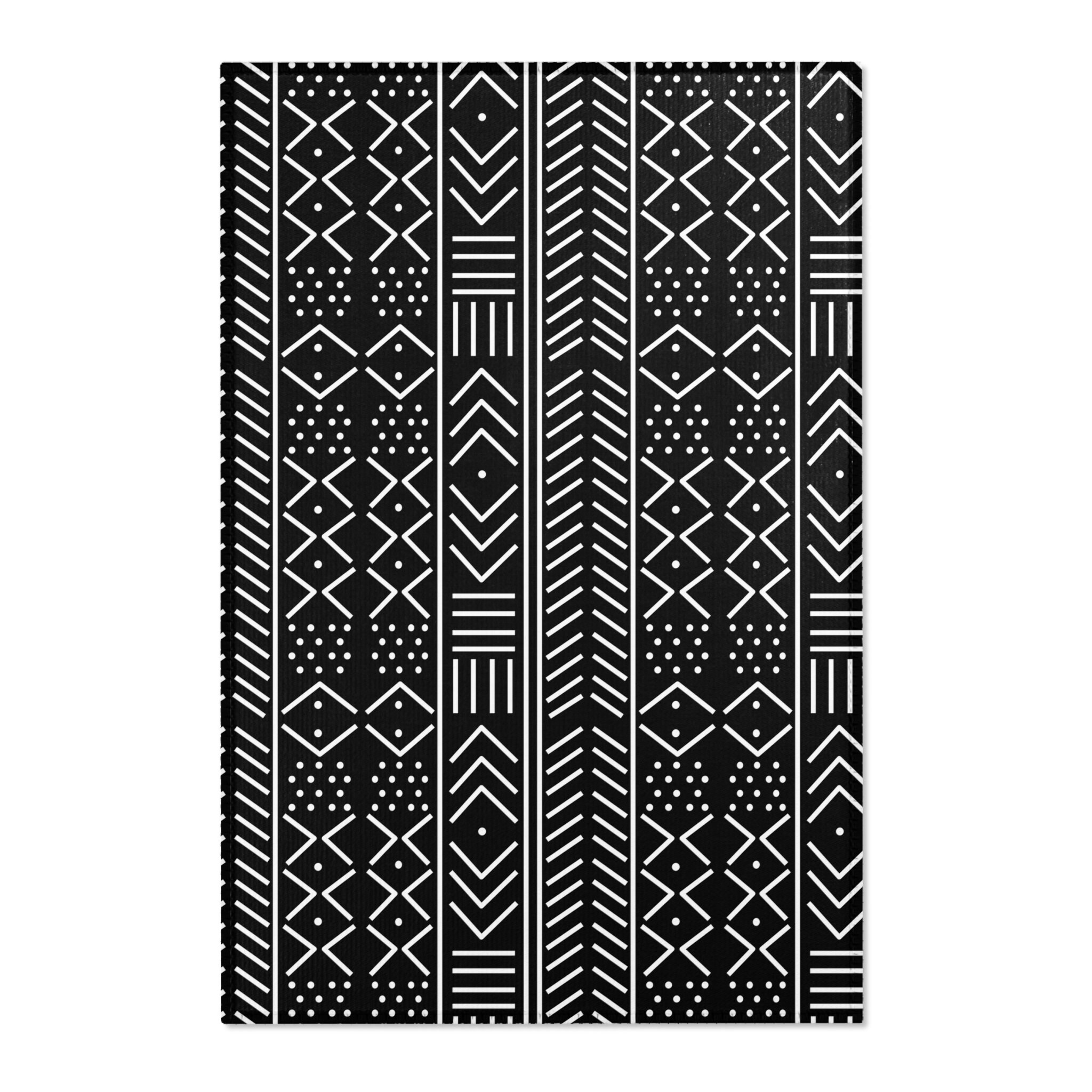 Mudcloth Inspired Area Rugs - Etsy