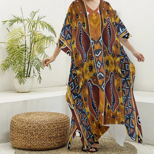 African Muumuu - Etsy