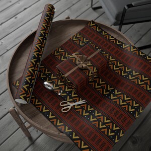 Mudcloth Inspired Wrapping Papers African Wrapping Paper Afrocentric ...