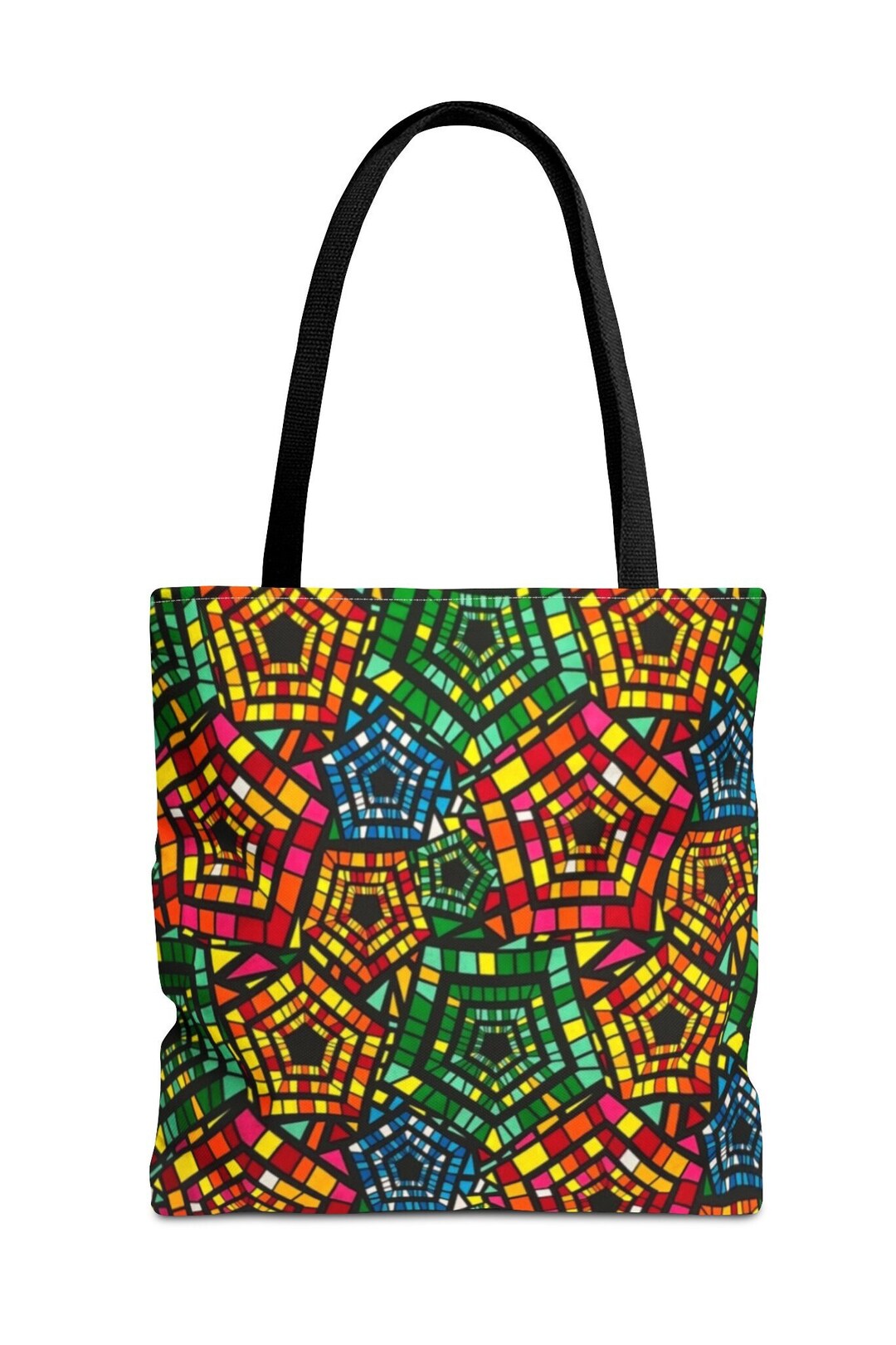 Ankara Colorful Tote Bag | African Print Bag - Etsy