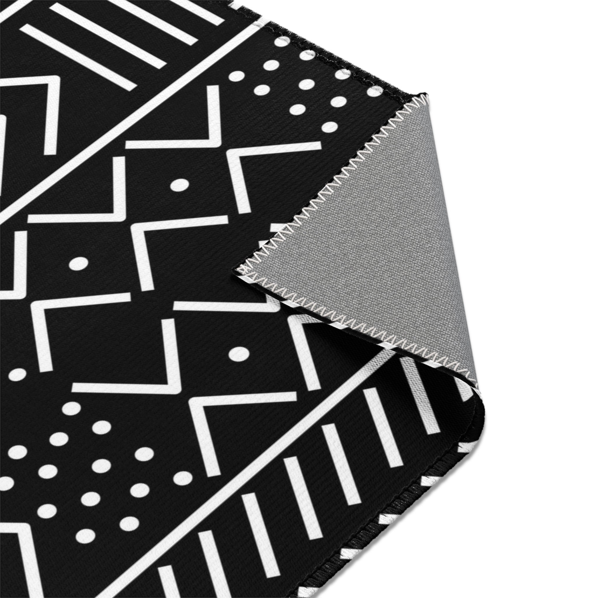 Mudcloth Inspired Area Rugs - Etsy