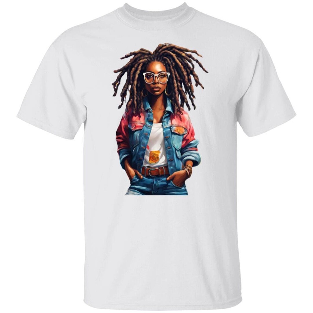 Loc Goddess Unisex T-shirt | Natural Hair Shirt | Dreadlocks Shirt - Etsy
