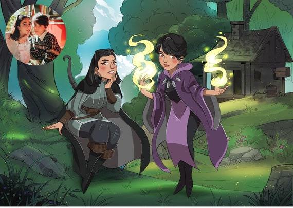 Personalized Anime With Magical Powers Character Handmade - Etsy