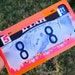 Flame License Plate Frame - Etsy