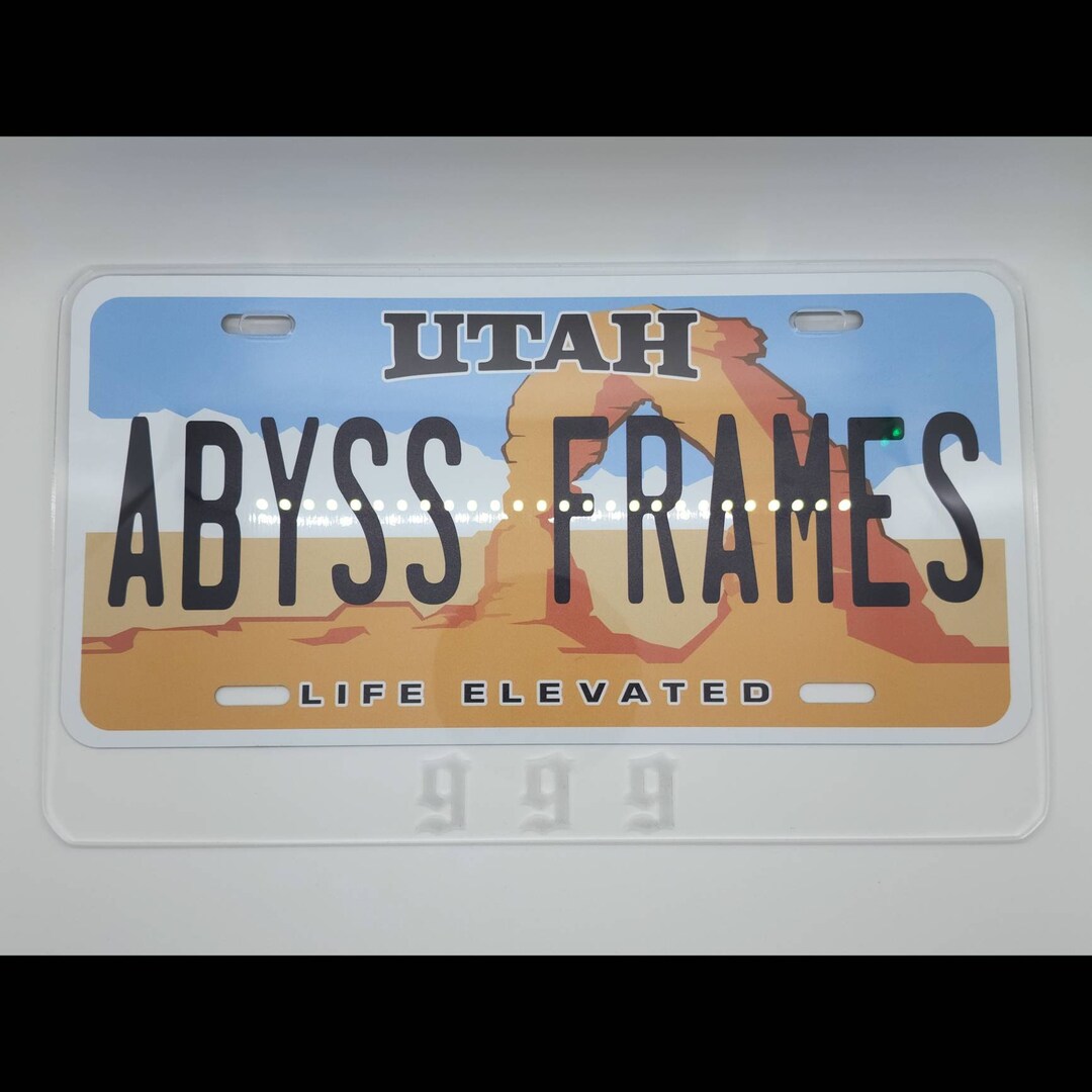 999 License Plate Cover - Etsy