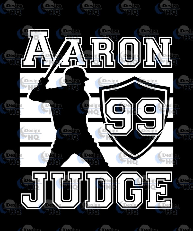 Aaron Judge PNG Bundle Instant Download 99 Aaron Judge Design for ...