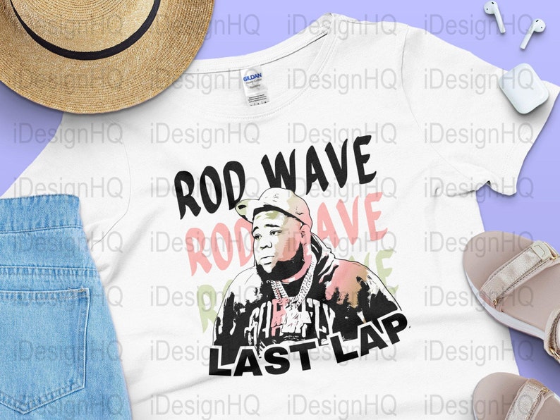 Rod Wave Last Lap Tour 2024 PNG | Rod Wave Rapper Png | Digital ...
