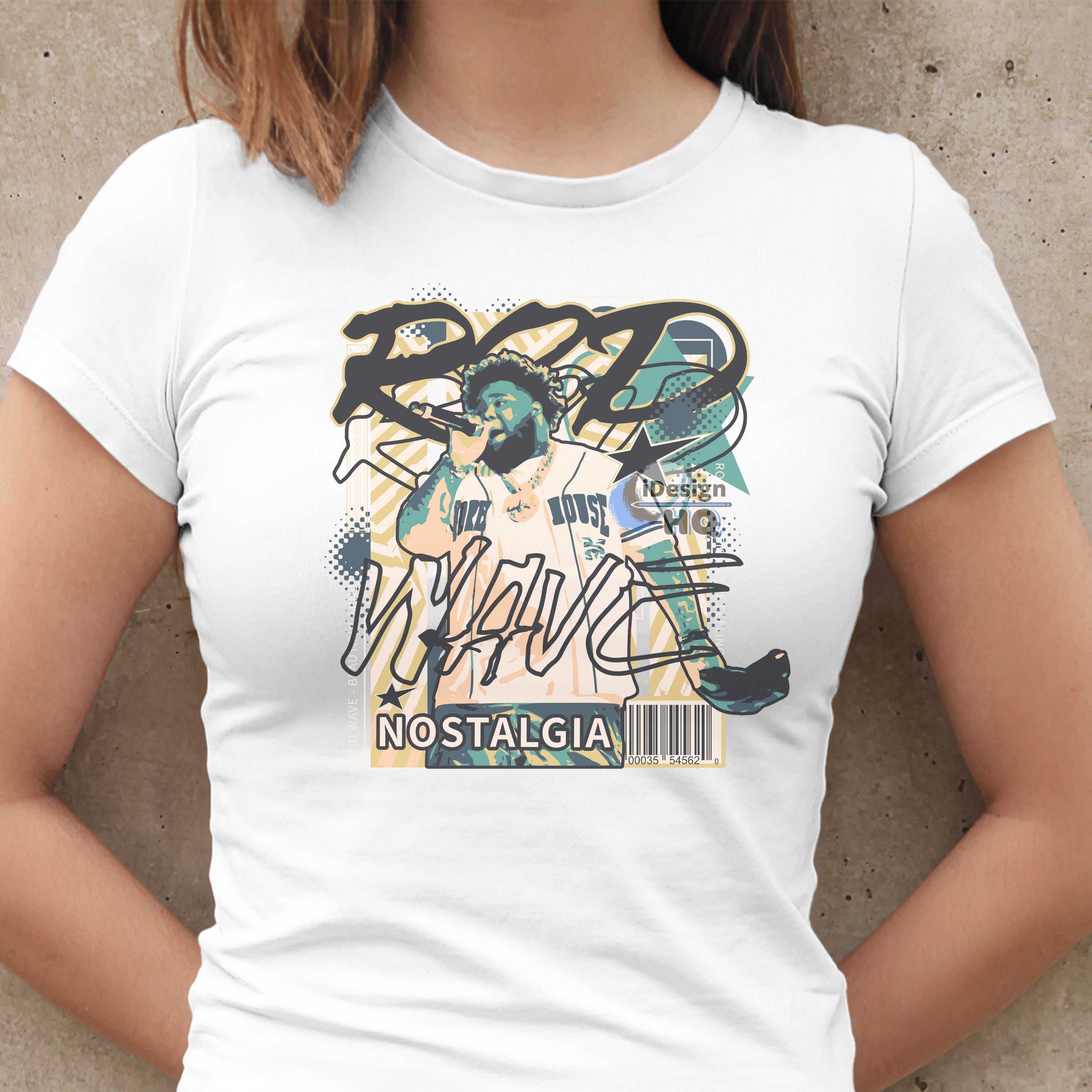 Rod Wave Nostalgia PNG: Sublimation, Cricut, and T-shirt Printing Ready ...