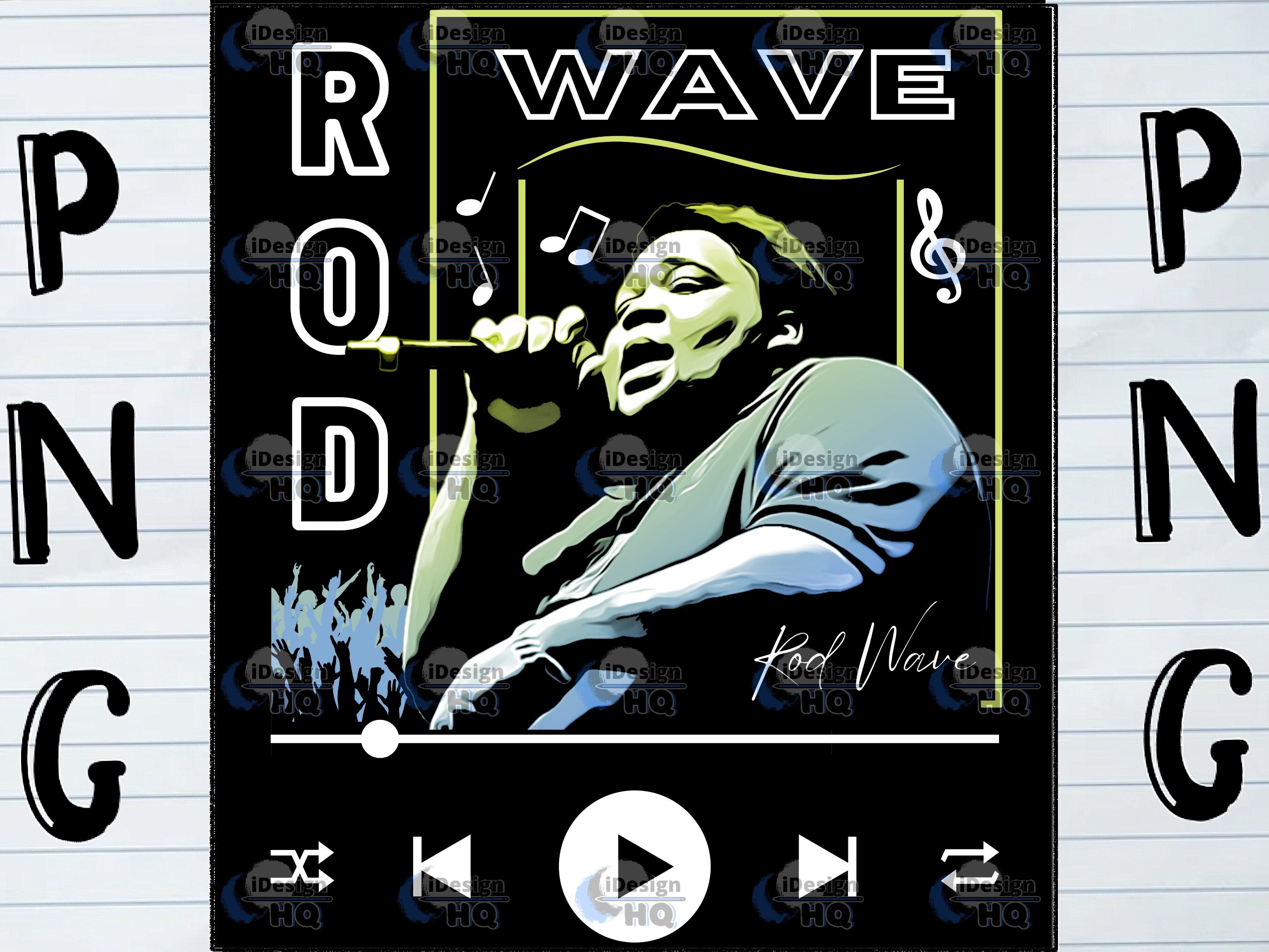 Rod Wave Png | Rod Wave Hip Hop | PNG File for Cricut | High-quality ...