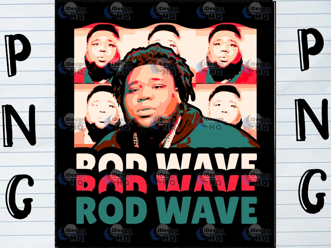 Rod Wave PNG for Projects Digital Download Only Shirt Printing Design ...