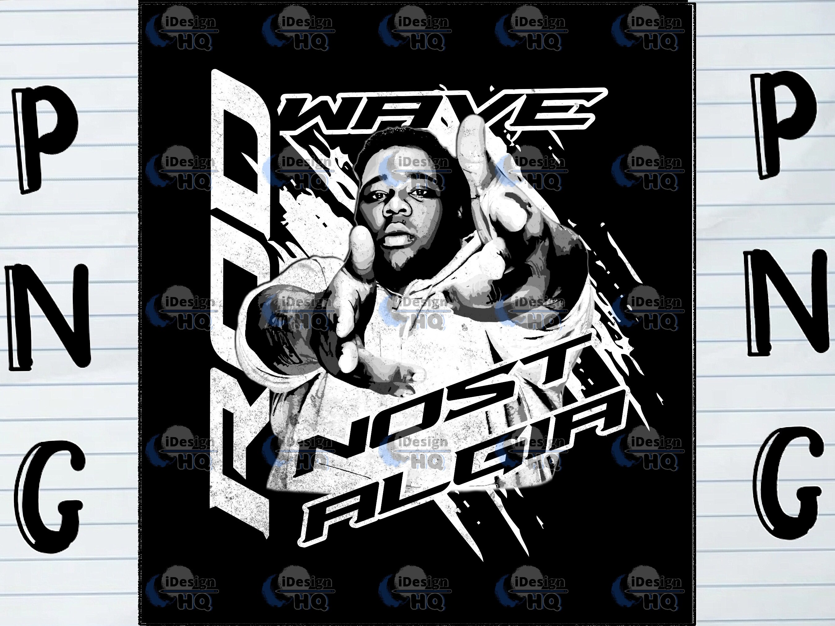 Vintage Rod Wave PNG: Rod Wave Nostalgia Digital Download inspired ...