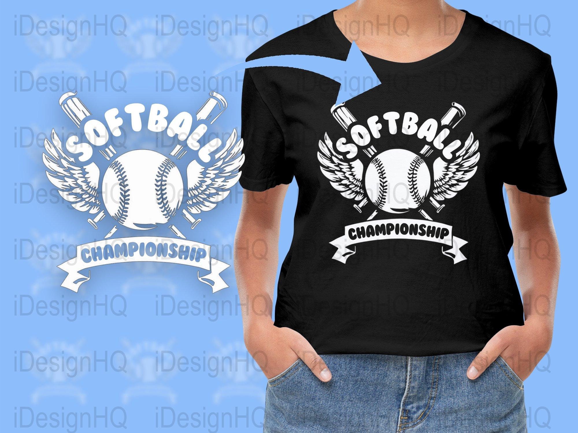 Softball Championship Sublimation Design Digital Download PNG File for ...
