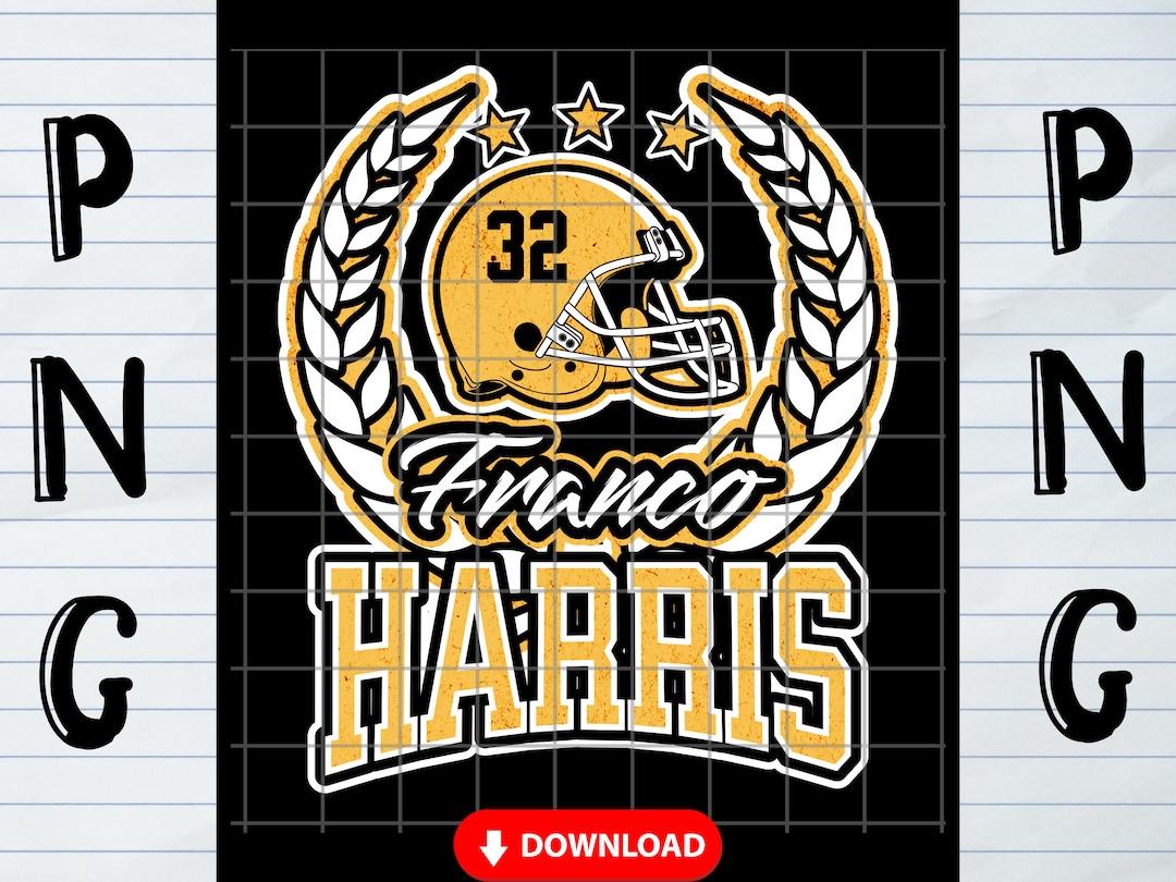 Franco Harris Png, Football Png, Franco Harris Graphic Design, Franco ...