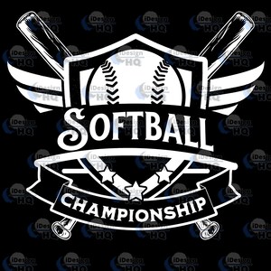 Softball Championship PNG, Softball Mom Sublimation, Digital Download ...