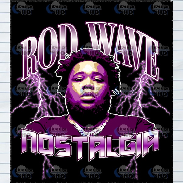 Rod Wave Sublimation Designs - Etsy