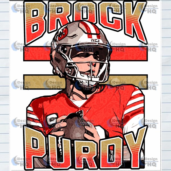 Brock Purdy Png - Etsy