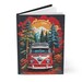 Retro Volkswagen, Bus Black Hardcover Journal Matte - Etsy