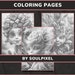 20 Floral Humanoids Coloring Pages for Adults - Set 1 | Whimsical ...