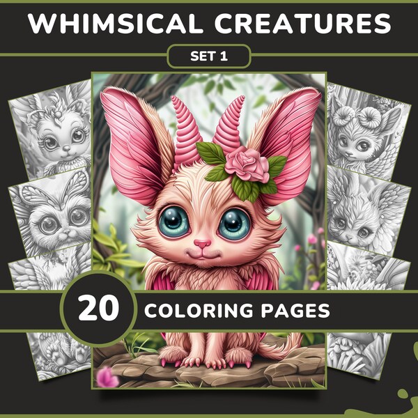 Whimsical Creatures - Etsy