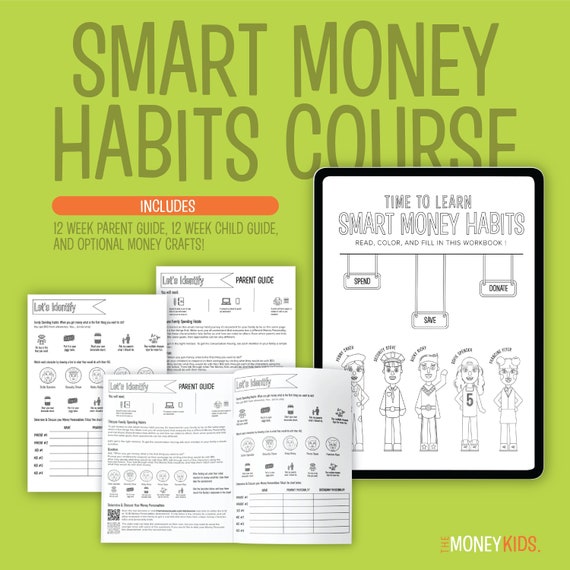 The Money Kids: Smart Money Habits Printable Course for - Etsy