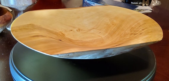 Hand Turned Live Edge Tray/bowl - Etsy