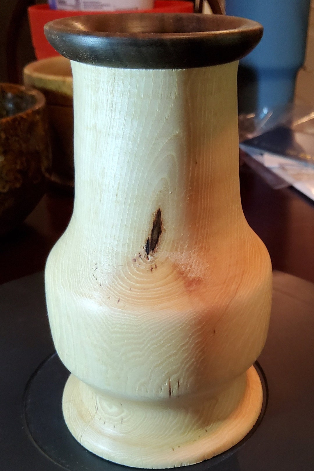 Handcrafted, Small Bud Vase. Hand Turned. - Etsy