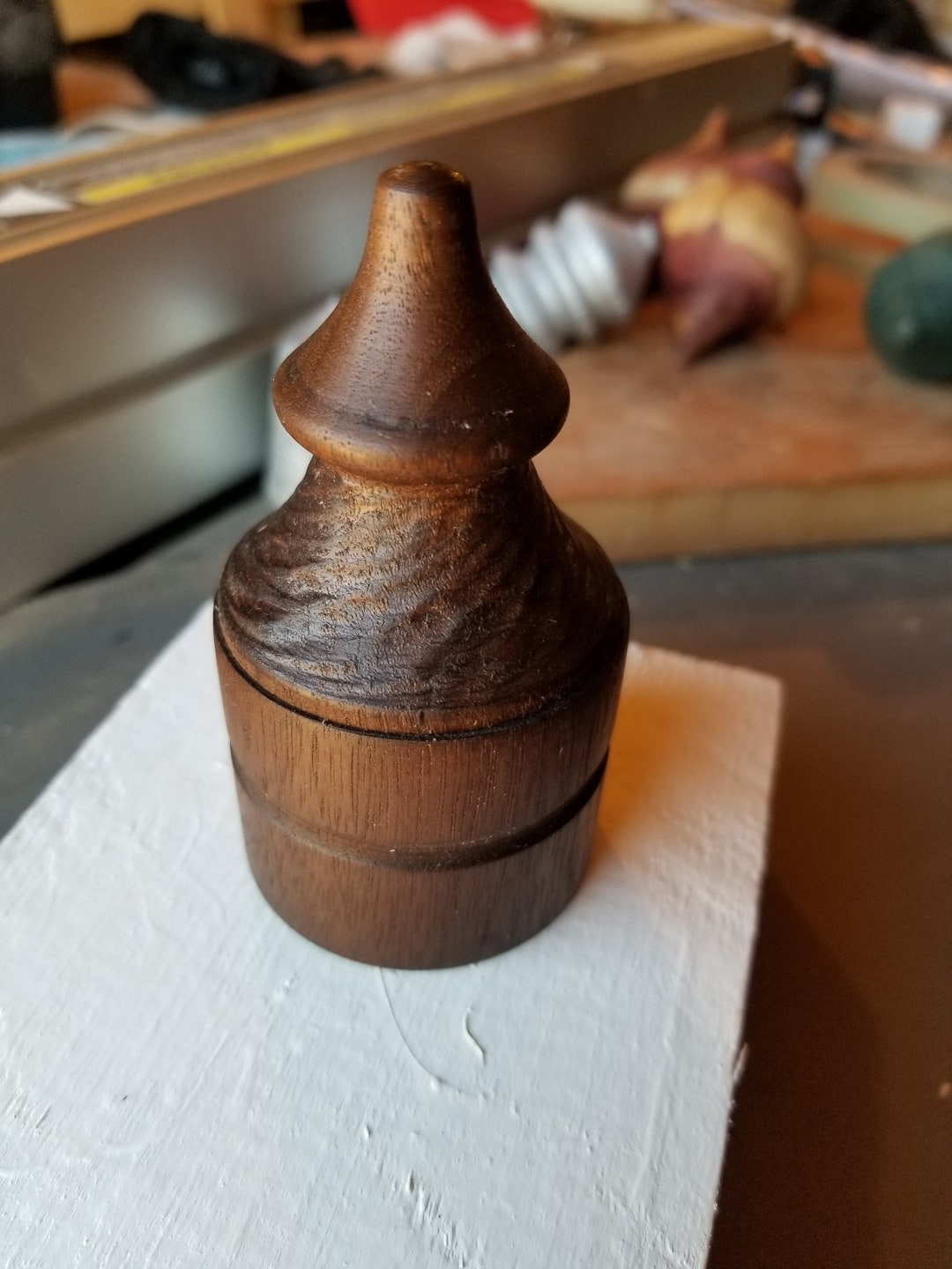 Tiny Black Walnut Lidded Box. - Etsy