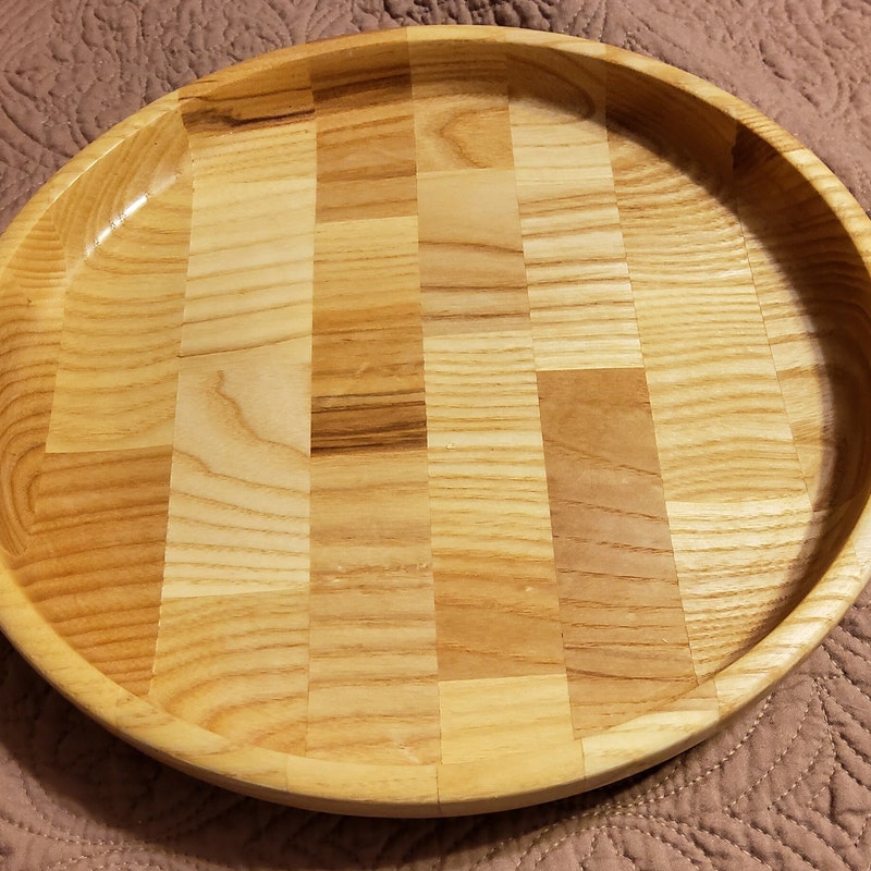 Large Wooden Platter - Etsy