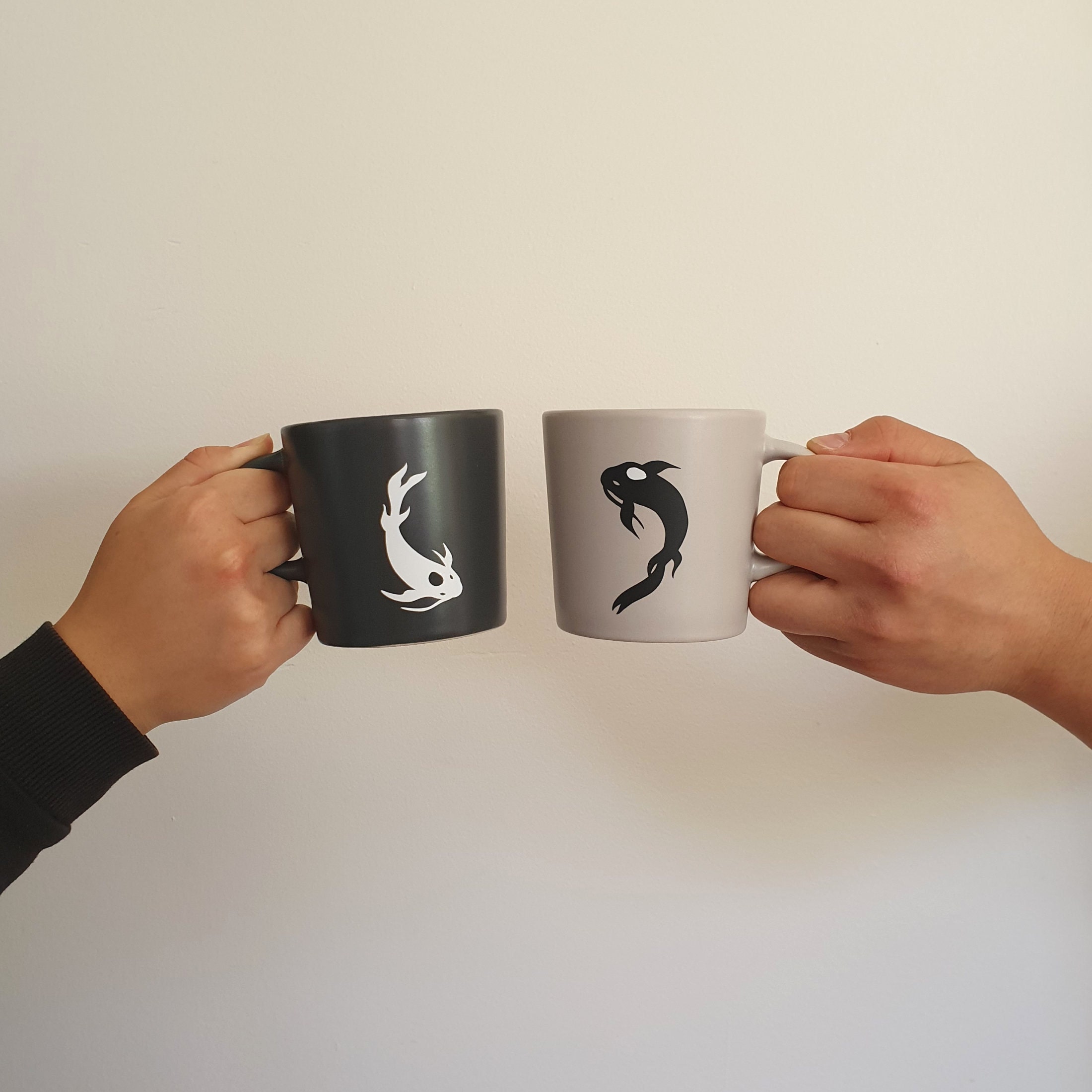 Koi Fish Mug for Couples Tui and La Couple Mugs Yin Yang - Etsy Australia