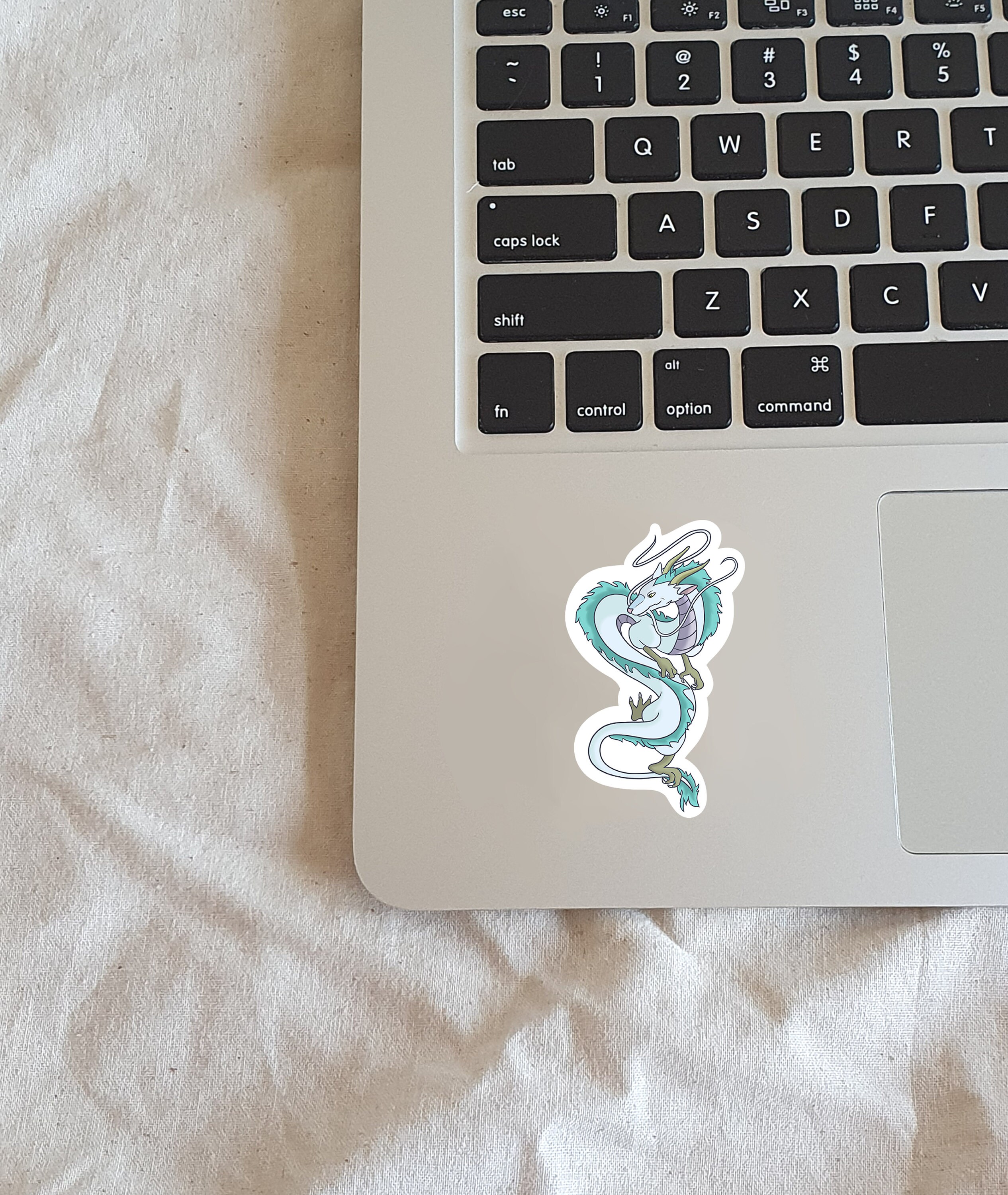 Haku Sticker for Laptop, Dragon Sticker for Water Bottle, Gift for ...