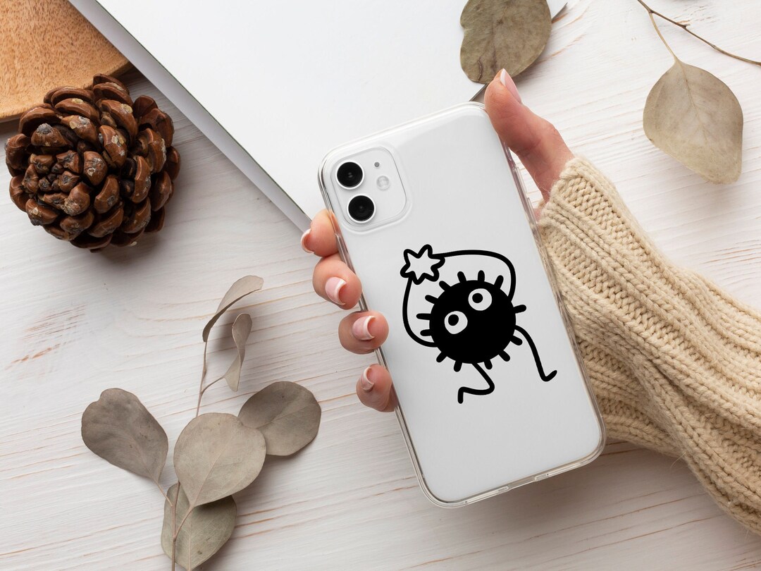 Soot Sprite Decal for Phone, Soot Sprite MacBook Decal, Anime Decal for ...