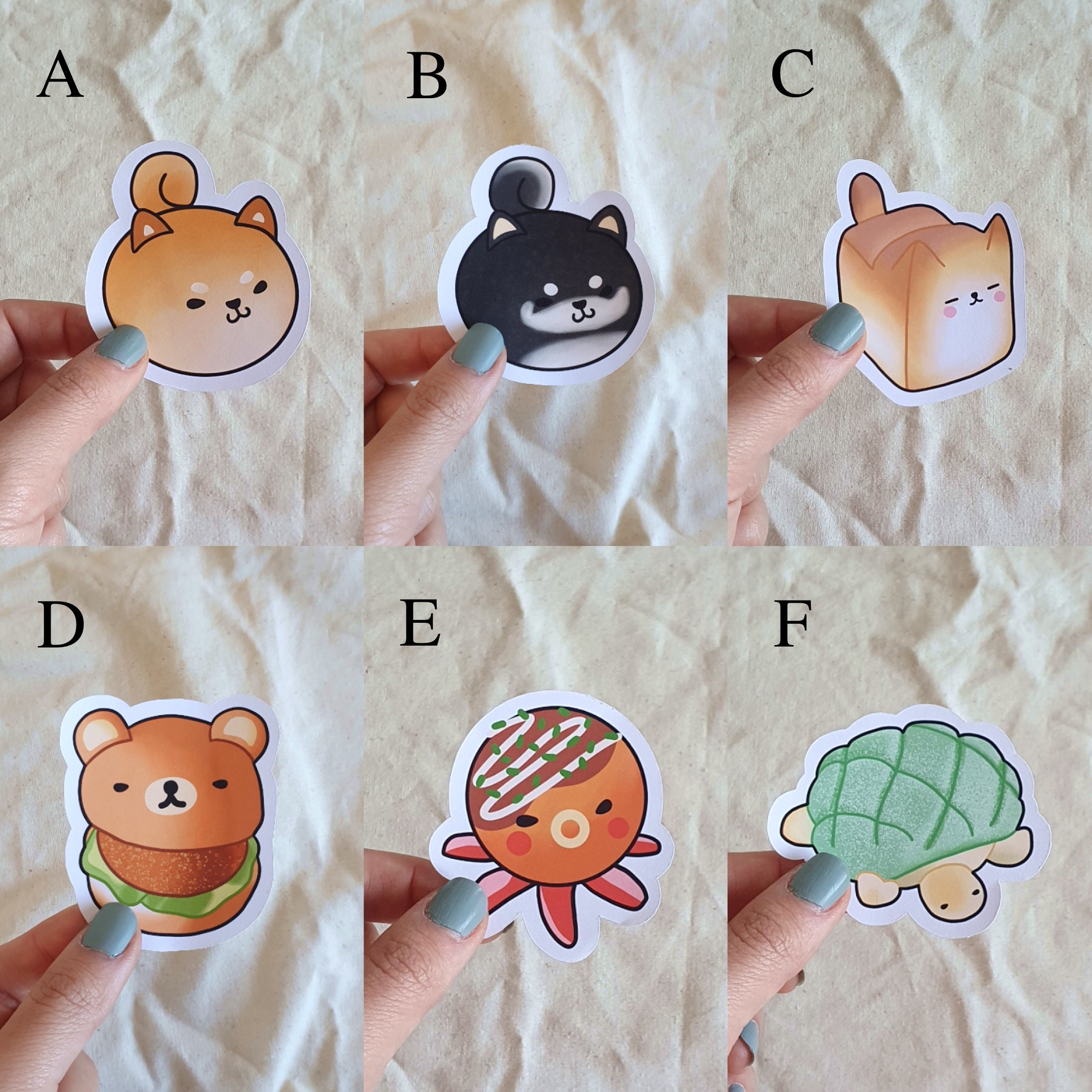 Japanese Food Sticker for Laptop, Cute Stickers for Phone, Food Sticker ...