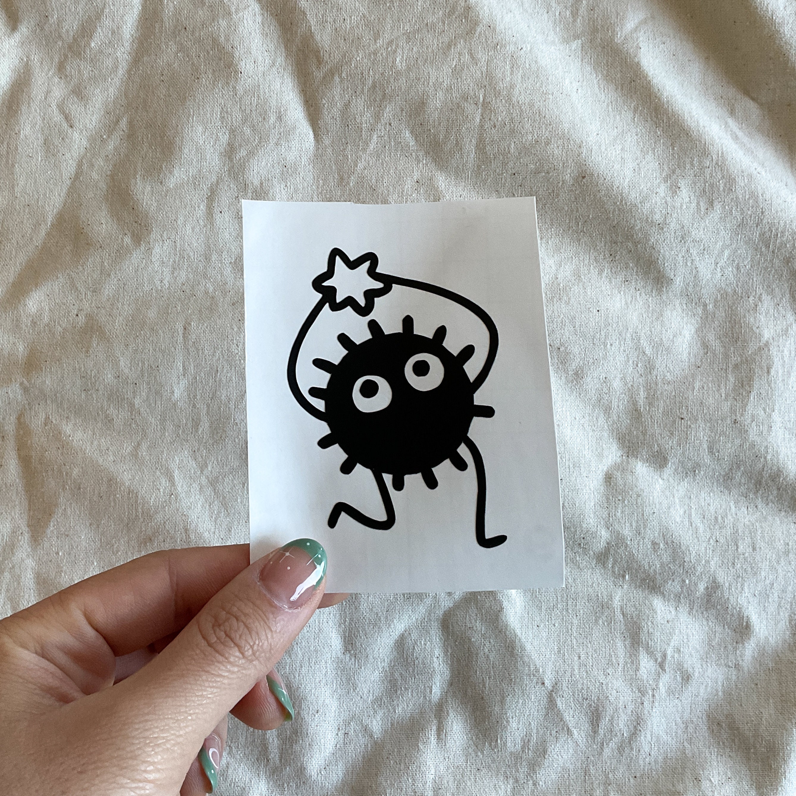 Soot Sprite Decal for Laptop Soot Sprite Macbook Decal Anime - Etsy ...