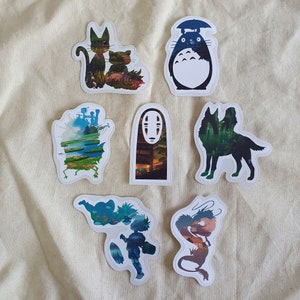 Howl Sticker for Laptop, Moving Castle Sticker for Water Bottle ...