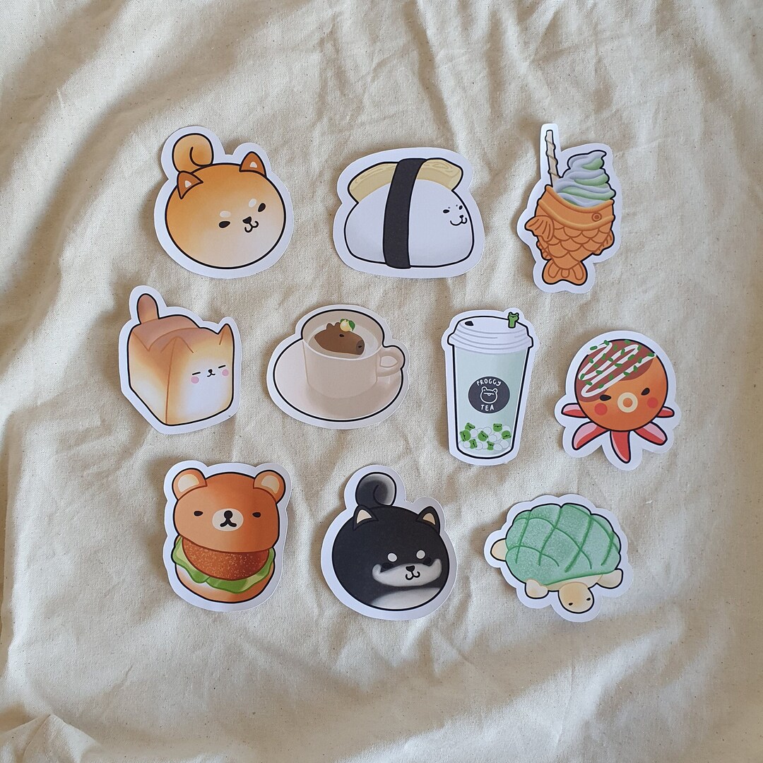 Japanese Food Sticker for Laptop Cute Stickers for Phone - Etsy