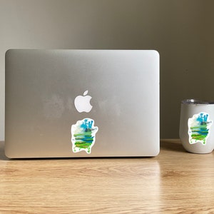 Howl Sticker for Laptop, Moving Castle Sticker for Water Bottle ...