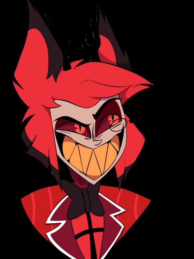 Hazbin Hotel Alastor Holographic Sticker - Etsy Hong Kong