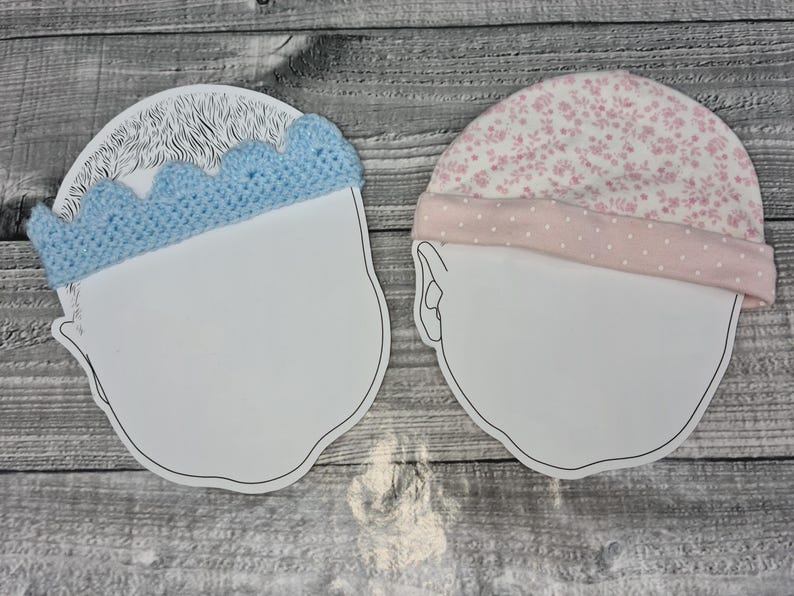 Faceless Newborn Hat or Headband Display Cards • Digital Download (NOT ...