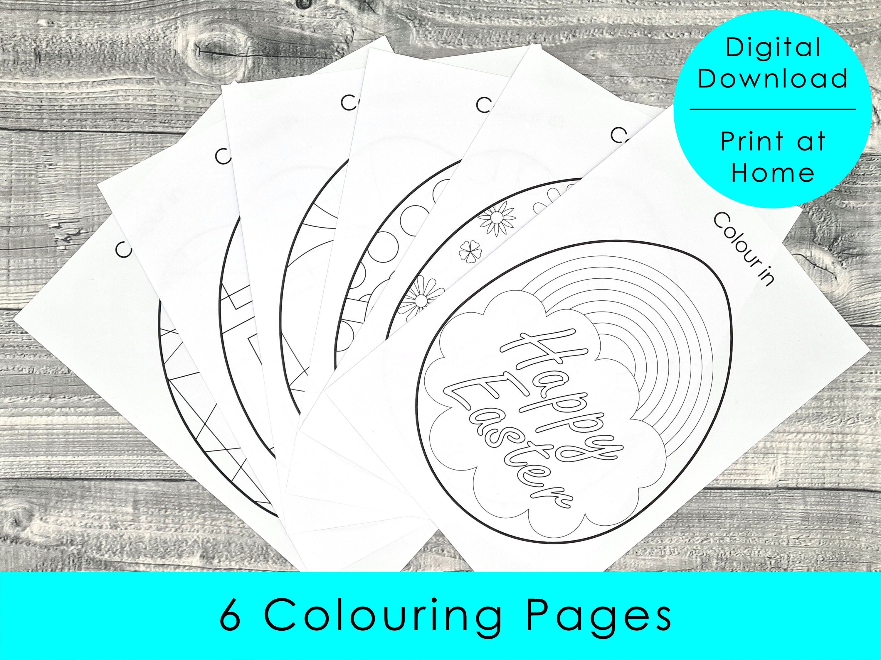 20 Easter Egg Activity Sheets • Digital Download (NOT A PHYSICAL ITEM ...