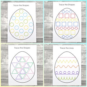 20 Easter Egg Activity Sheets • Digital Download (NOT A PHYSICAL ITEM ...