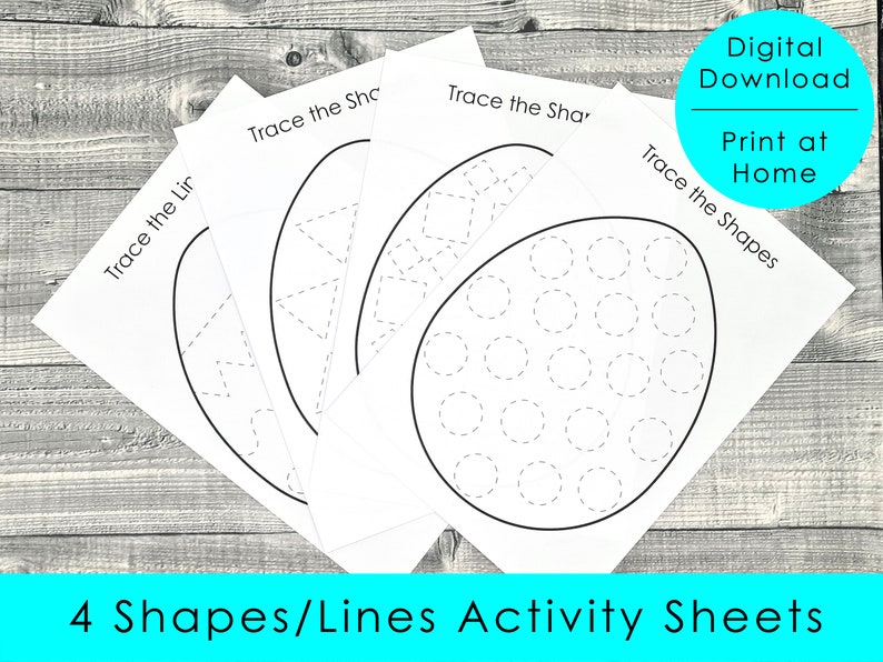 20 Easter Egg Activity Sheets • Digital Download (NOT A PHYSICAL ITEM ...