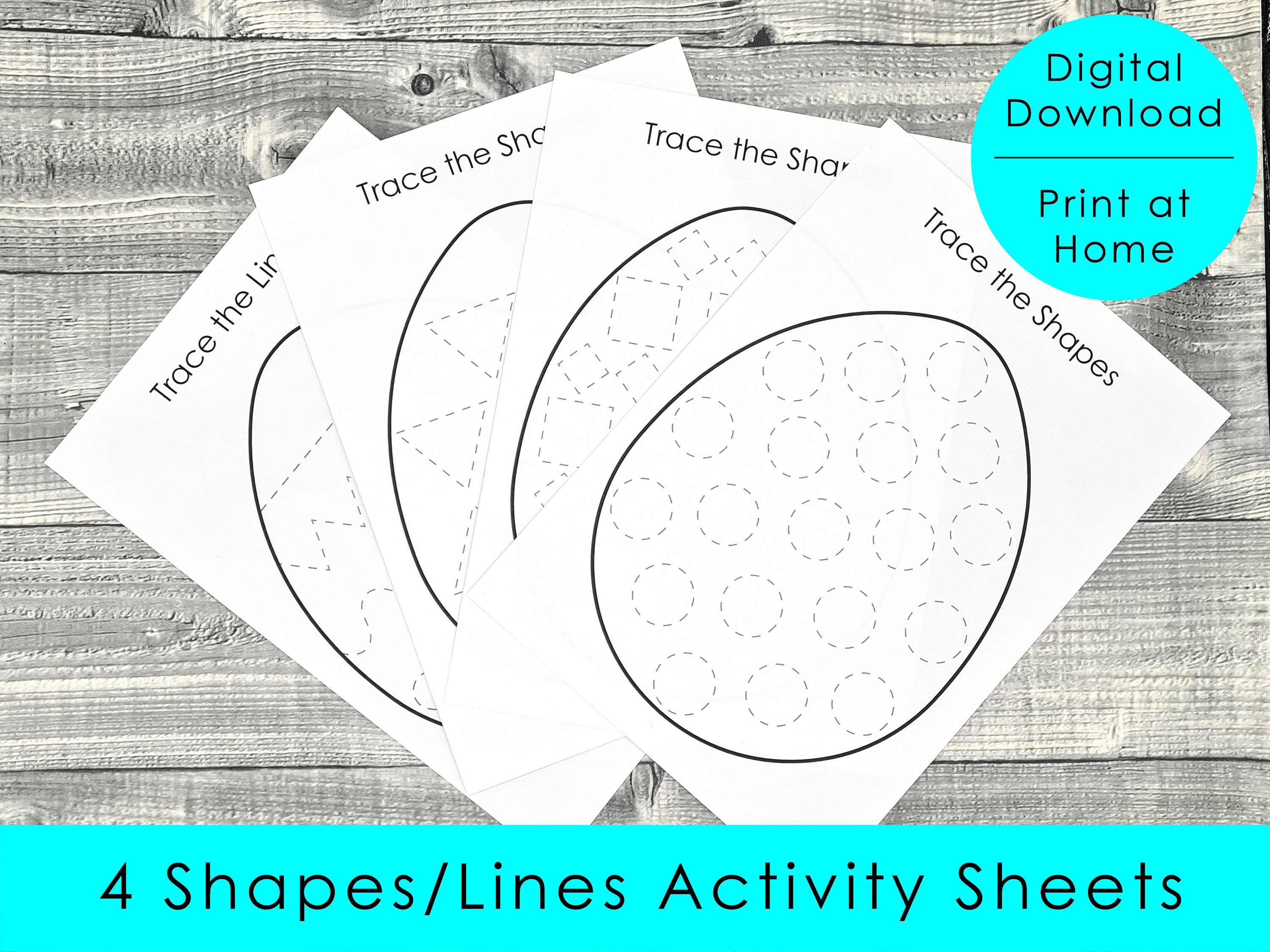 20 Easter Egg Activity Sheets • Digital Download (NOT A PHYSICAL ITEM ...