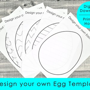 20 Easter Egg Activity Sheets • Digital Download (NOT A PHYSICAL ITEM ...