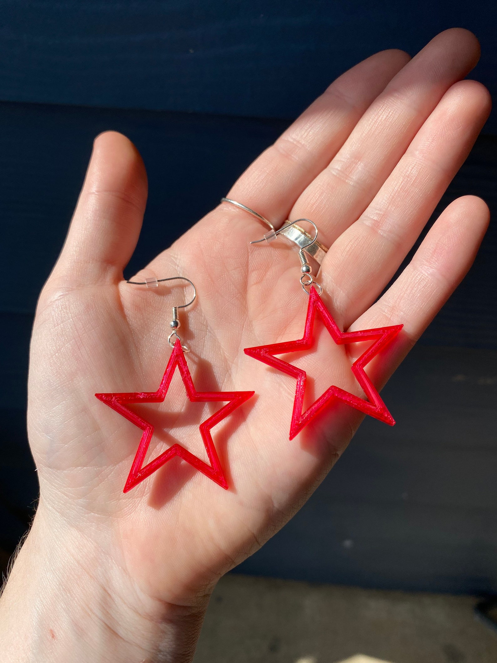 Red Stars - Etsy