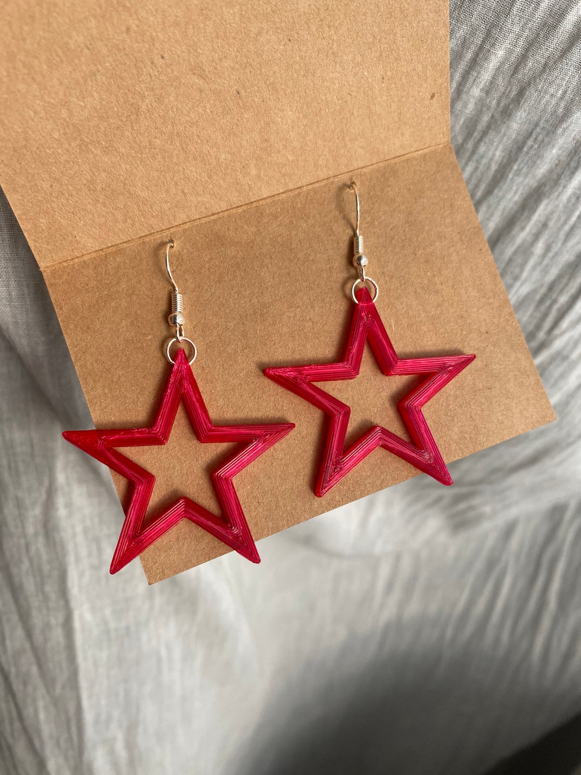 Red Stars - Etsy