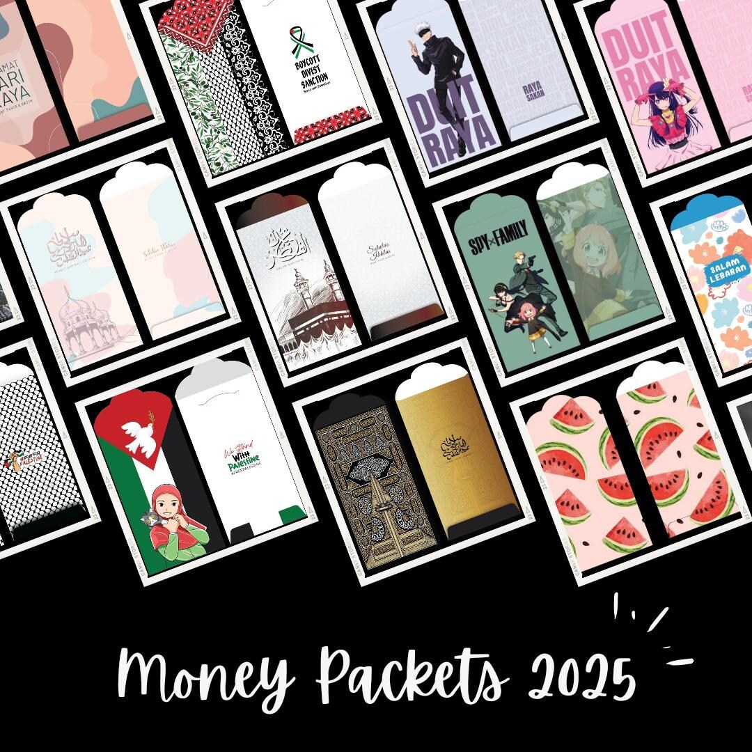 2025 Money Packets / Money Envelopes / Sampul Duit Hari Raya - Etsy