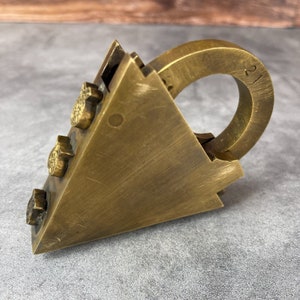 Dungeon Triangle Lock - Etsy
