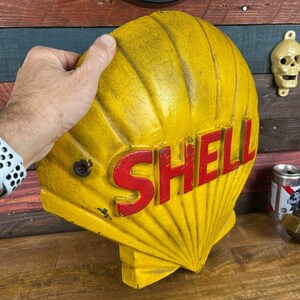 Shell Clam Logo Cast Iron 16 X 16 Sign - Etsy