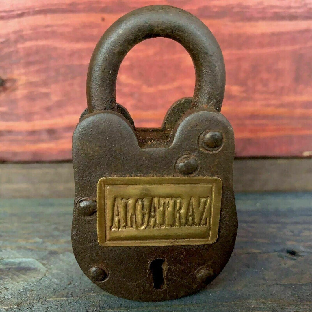 Alcatraz Gate Lock - Etsy