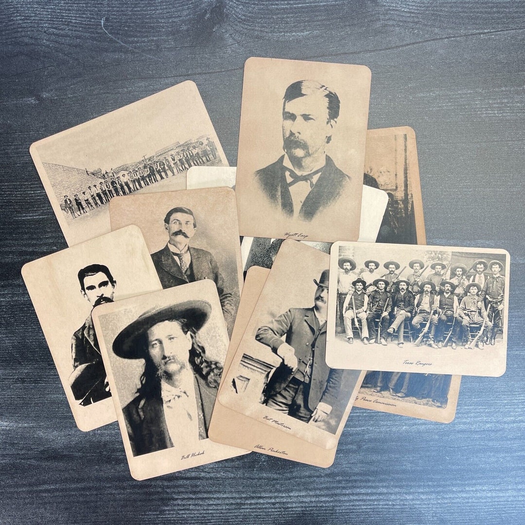 Lawmen of the Old West Photo Set - Etsy